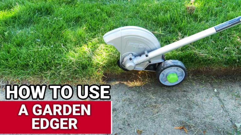 How to Edge a Driveway With an Electric Lawn Edger: Expert Tips - Farm ...