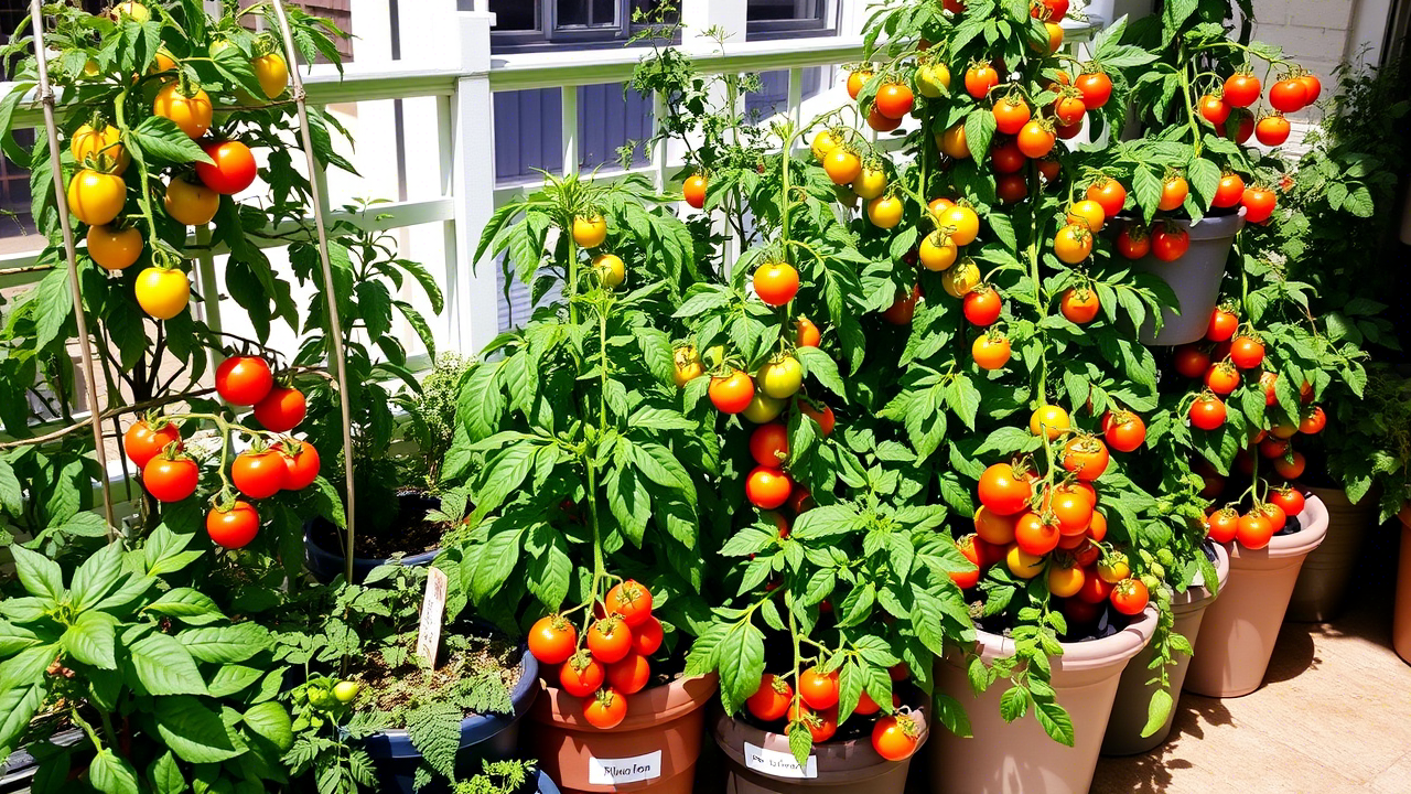 How to Grow Tomatoes in Containers: A Step-by-Step Guide