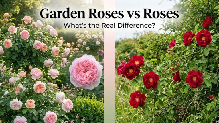 Garden Roses Vs Roses: Key Differences And Care Tips