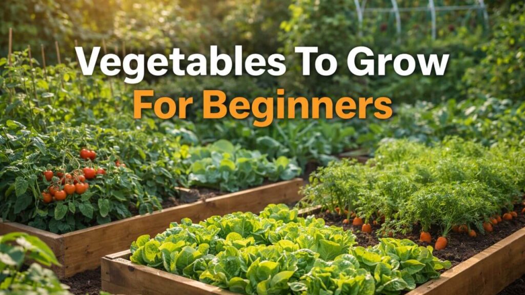 Vegetables To Grow For Beginners: Easy Crops And Tips